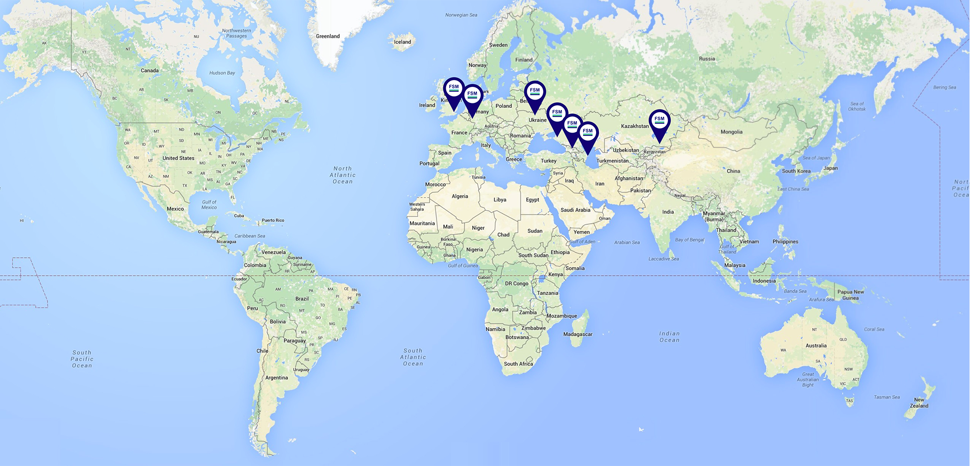 FS Mackenzie International Group - Our global network